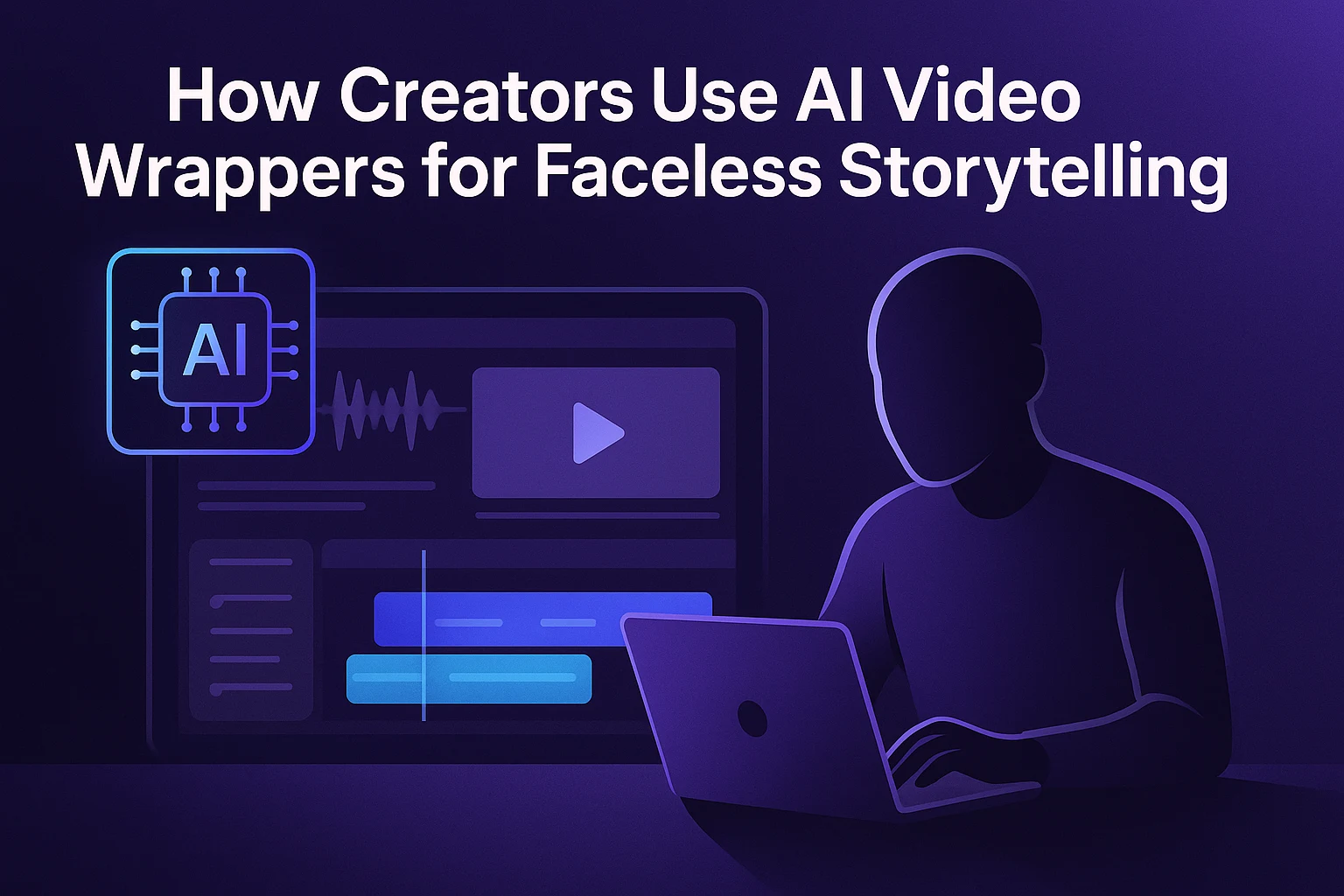How Creators Use AI Video Wrappers for Faceless Content